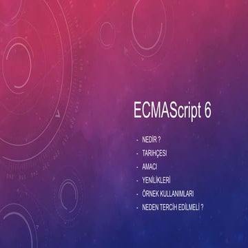 EcmaScript 6 | PPT