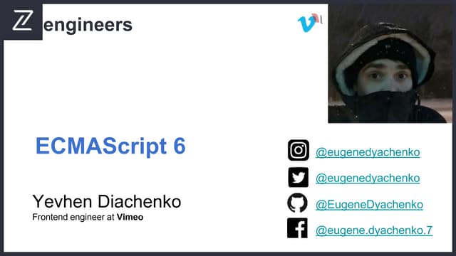 Ecma script 6 yevhen diachenko | PPT Ecma script 6 yevhen diachenko | PPT