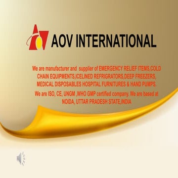 aov product profile | PPT