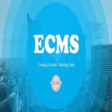 ECMS Company Profile | PPT