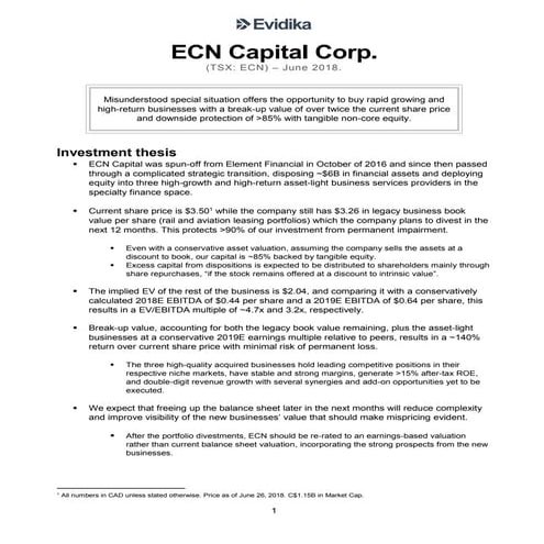 ECN Capital - Financials - Total return >40% | PDF