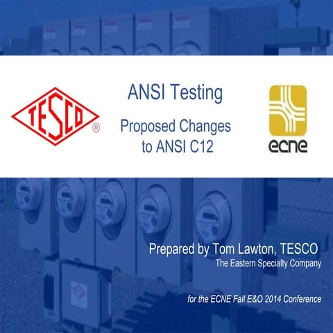 ANSI Testing | PPT