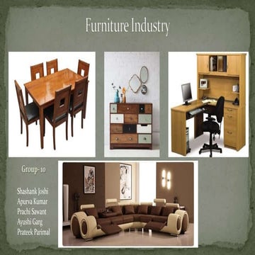 Furniture Manufacturing Process | PDF