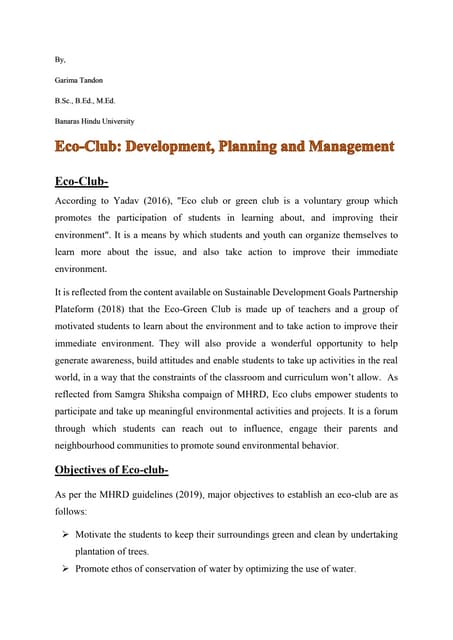 Youth for Environment in Schools Organization (YES-O.pptx