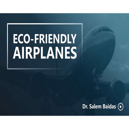 Eco Friendly Airplanes | PDF