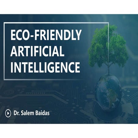 Eco-Friendly Artificial intelligence | PDF