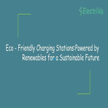 Eco - Friendly Charging Stations_Powered by Renewables for a ...