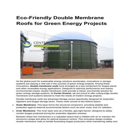 Reliable Double Membrane Roofs for Renewable Energy Projects.docx
