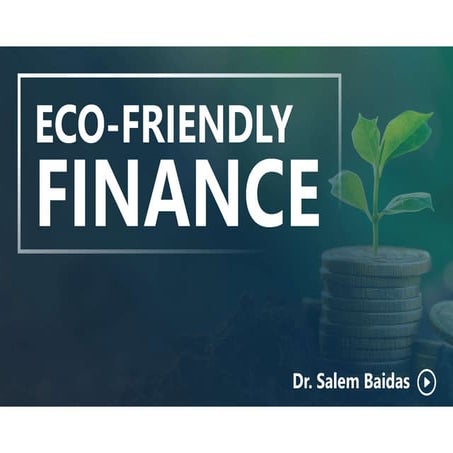 Eco-Friendly Finance | PDF