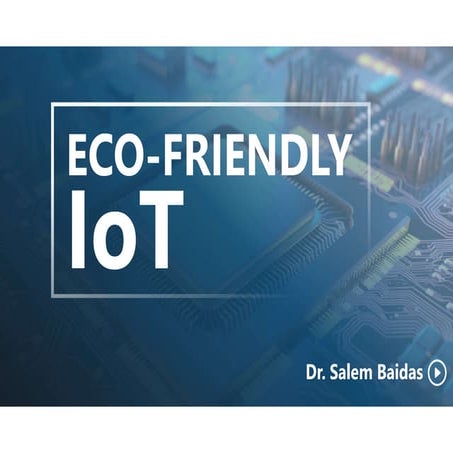 Eco-Friendly IoT | PPT
