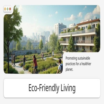 Eco-Friendly Living.ppt BIRLA OPEN MIND INTERNATIONAL SCHOOL | PPTX