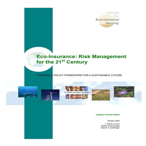 Eco insurance - risk management for the 21st century - final - print | PDF