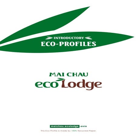 Mai Chau Ecolodge - Eco profile | PDF