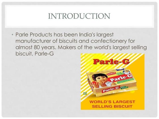 Parle g case study | PPT