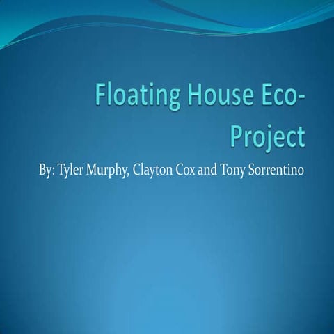 Eco project presentation | PPTX