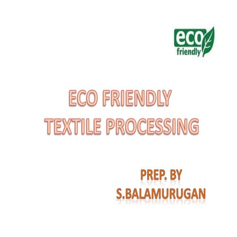Eco tex | PPT