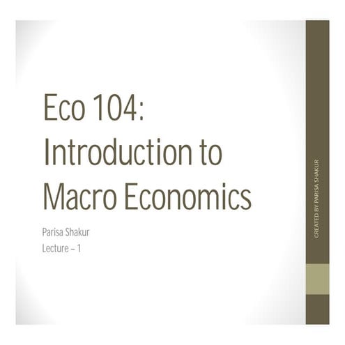 Eco 104 ,Lecture 1 North South University.pdf