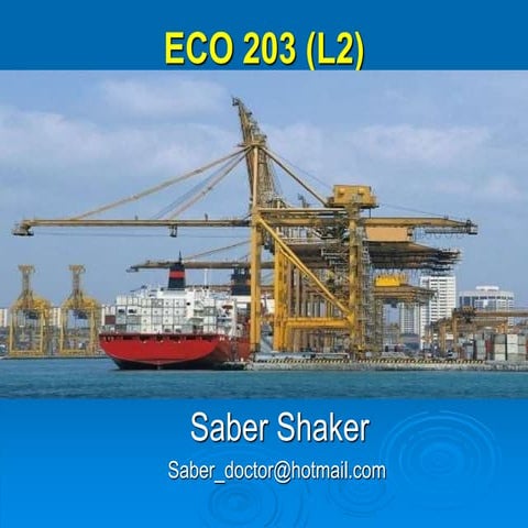 Eco203 ch.2 | PPT