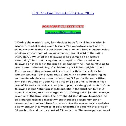 Principles of Microeconomics - Edu Assignment Help | PPTX