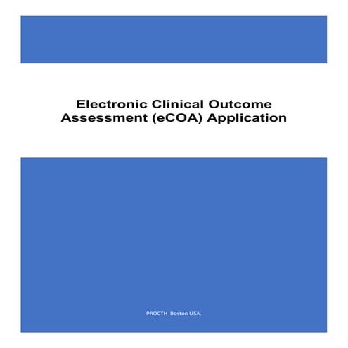 ecoa Application | PDF