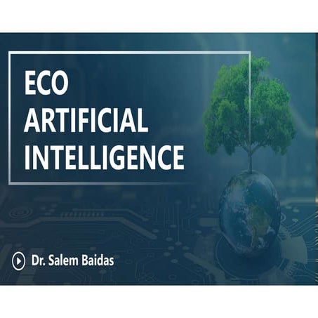 Eco Artificial Intelligence | PDF
