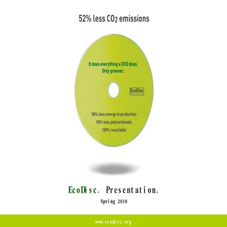 Eco Disc Presentation 0110 | PPT