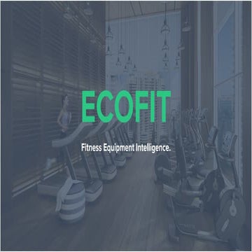 This is ECOFIT | PDF
