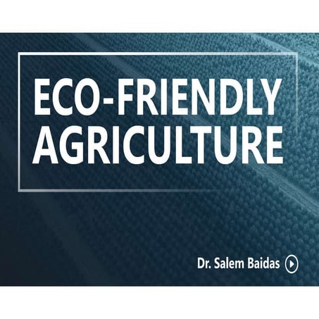 Eco Friendly Agriculture | PDF