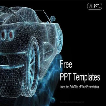 Eco Friendly Electric Car PowerPoint Templates.pptx | Desktop ...