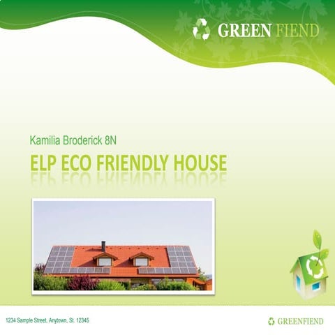 Eco friendly homes | PPTX
