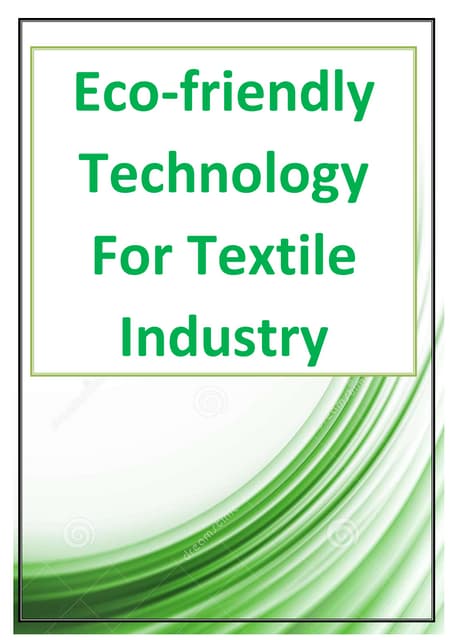 Sustainability in Textile Industry | PPT