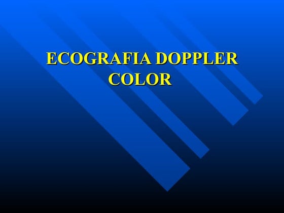 Problemas soluciones en Ecografia Doppler | PDF