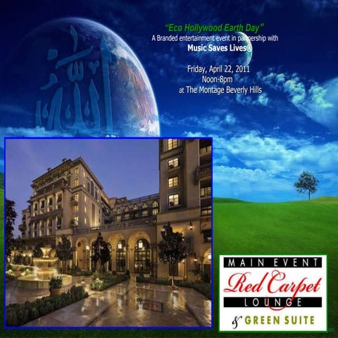 Eco Hollywood Earth Day 2011 Ppt | PPT