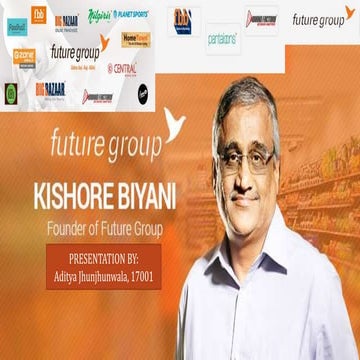 Kishore Biyani, Future Group | PPTX