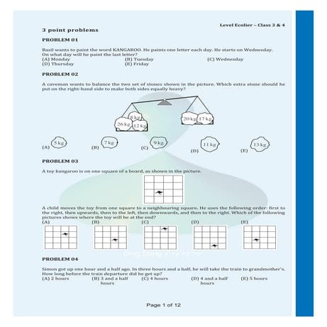 Ikmc answer key | PDF