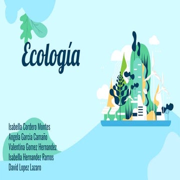 tema-47. Ecología. Poblaciones, comunidades y ecosistemas. Dinámica de ...