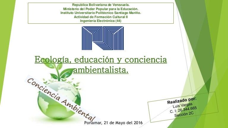 Ecologa Y Educacin Ambiental