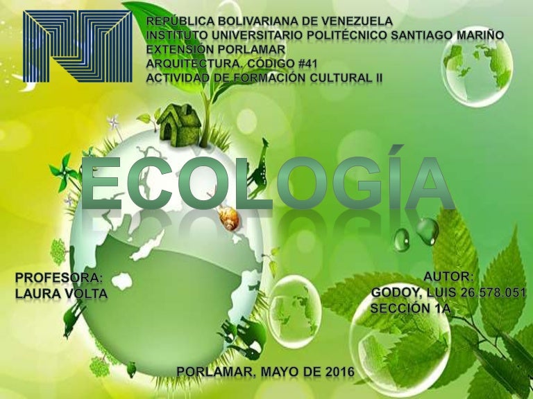 Ecologa Y Educacin Ambiental
