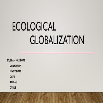 ECOLOGICAL globalization humanistaa.pptx