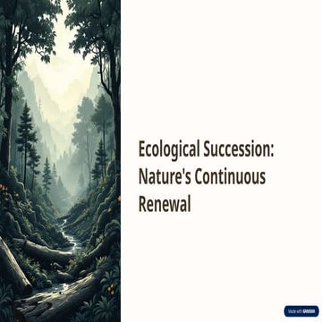 Ecological succession | PPT
