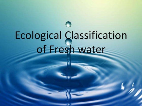 Water zonation | PDF