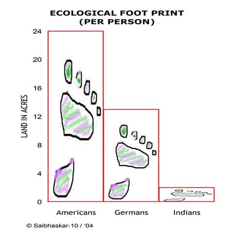 Ecological foot print | PPTX