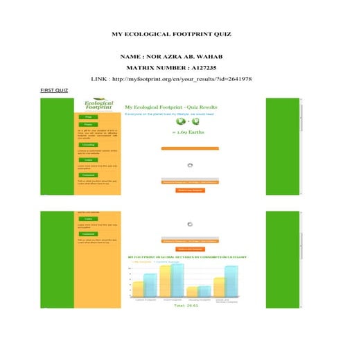 Ecological footprint | PDF