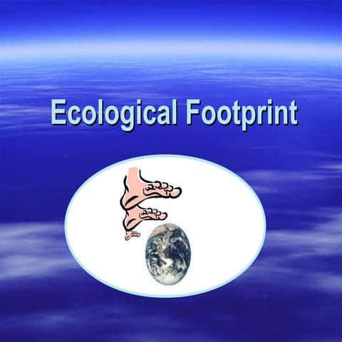 Ecological footprint | PPT