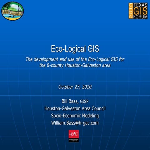 Eco-Logical GIS | PPTX