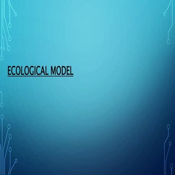 Ecological Model.pptx