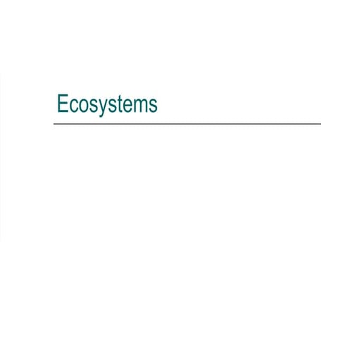 Ecology 1 | PPT
