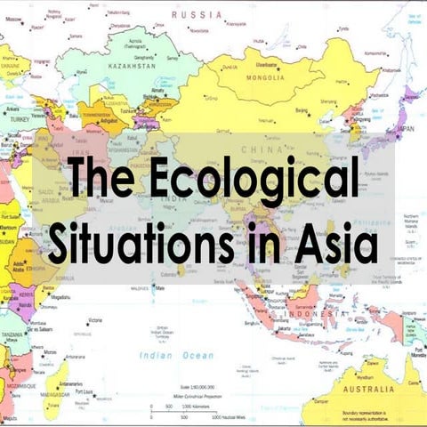 Ecological problems in Asia | PPTX