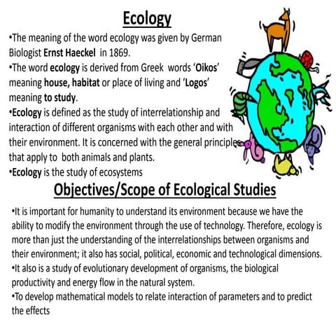 Ecology | PPTX