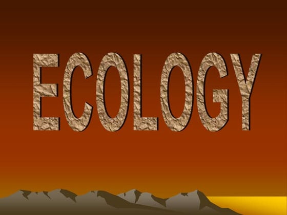 Ch 14 - Ecosystem || Class 12 || | PPTX